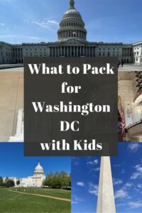 The Ultimate Washington DC Packing List with Kids - Put on Your Party Pants